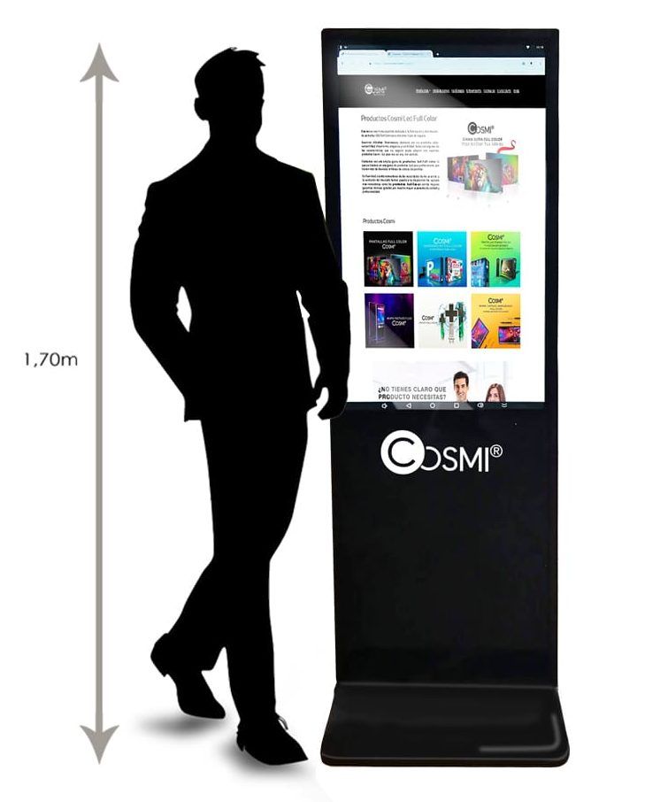 Mupi Publicitario LCD Táctil 43 Pulgadas - Growinglux